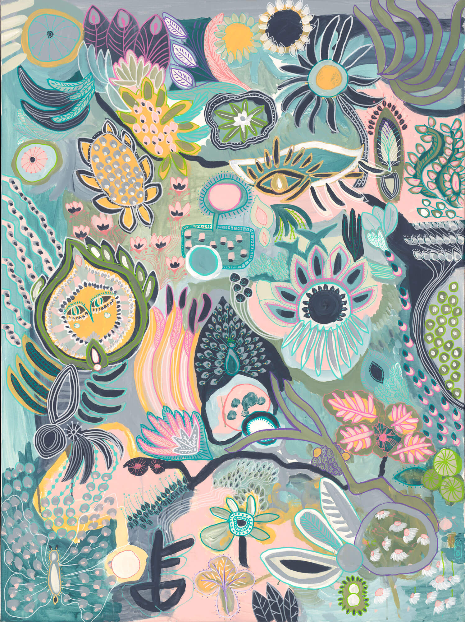 Numero Uno Original Artwork – Anna Lohe Art